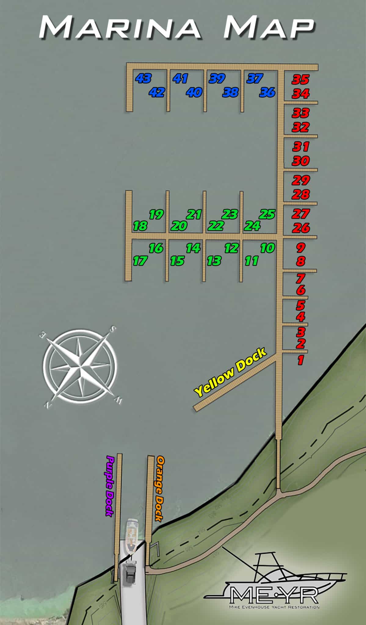 Marina Map – MEYR