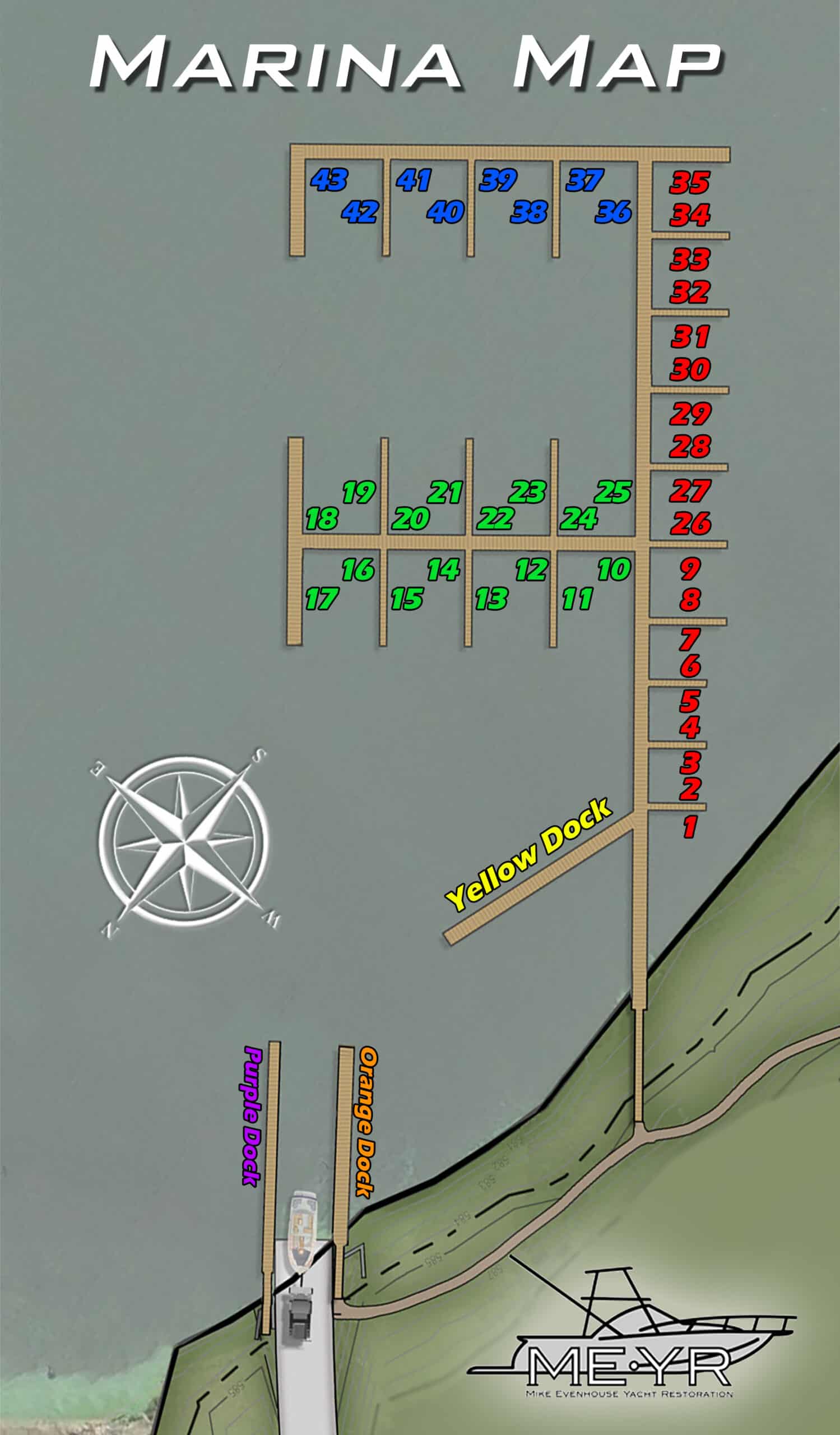 Marina Map – MEYR
